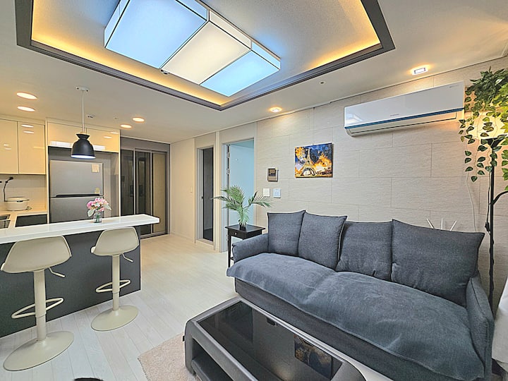 까치산역(5호선 2호선)도보10분 3룸 3bed, 기본2인/최대4인 완전풀옵션 - Bucheon-si