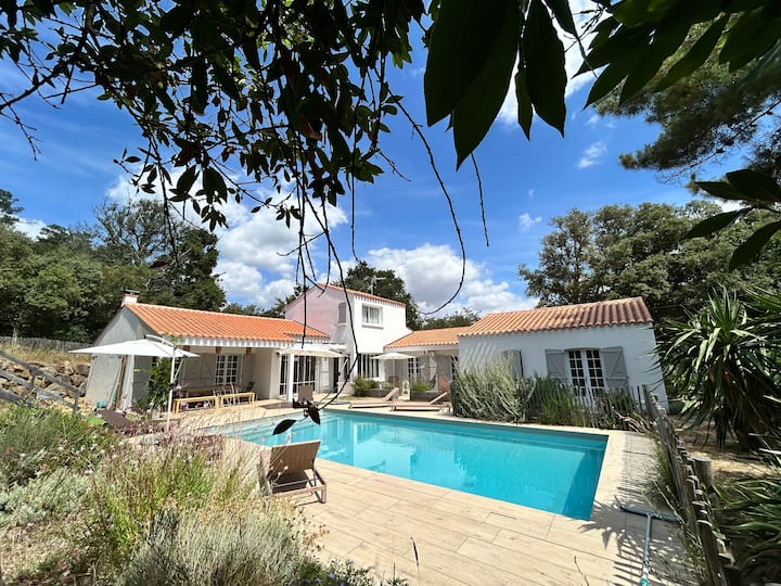 Villa Au Calme Entre Forêt Et Plage - Vendée
