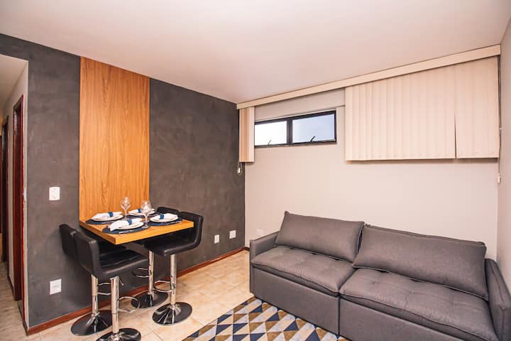Quarto E Sala Amplo No Centro C/ Garagem (3) - Juiz de Fora