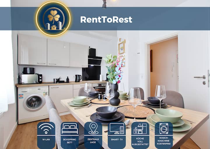 8p–fullyequipped–central–parking–tv-longtermdisc. - Essen, Allemagne