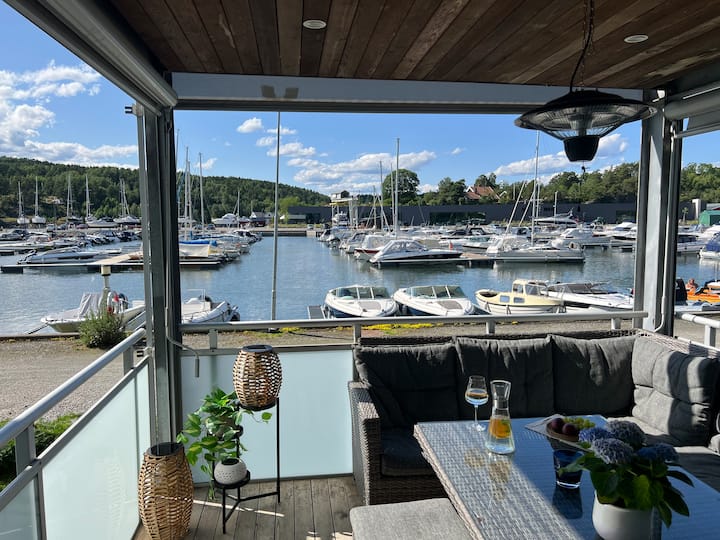 Sjønær Leilighet På Brygga I Son - Moss