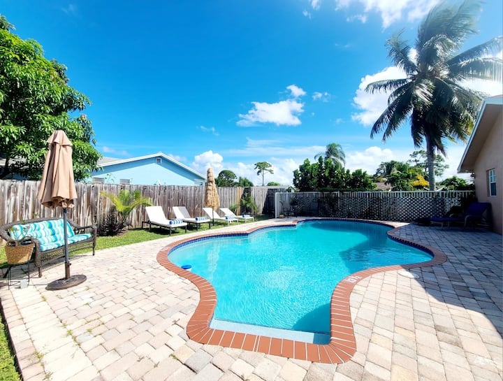 Coastal Chic Escape|4br Retreat - Boynton Beach, FL