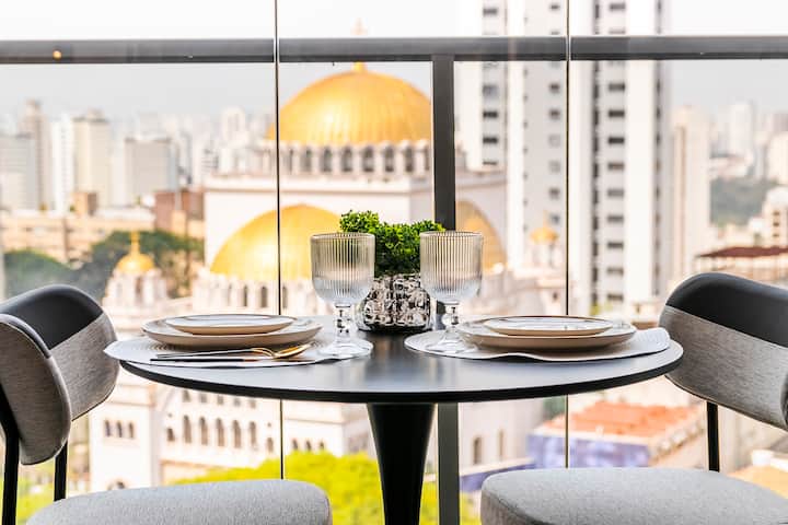 Studio Acomoda 3 Pessoas Ao Lado  Metrô Paraíso - Congonhas-São Paulo Airport (CHG)