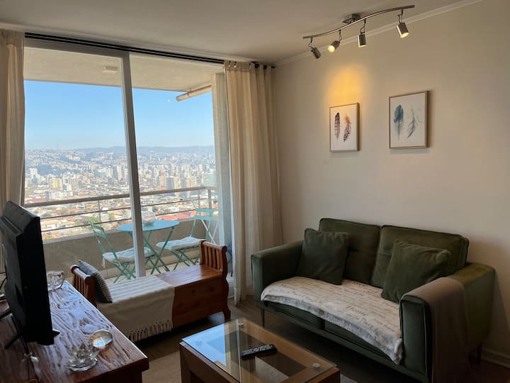 Depto. Equipado/full Conectado - Quilpué