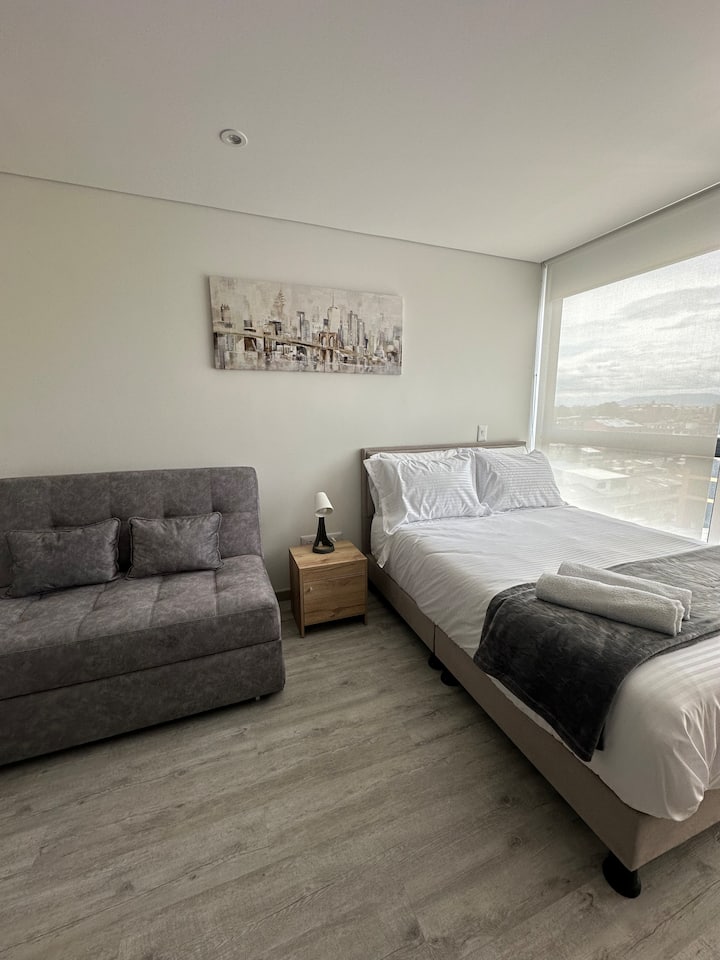 Céntrico Y Chic Nuevo Apartaestudio Corferias - Bogota