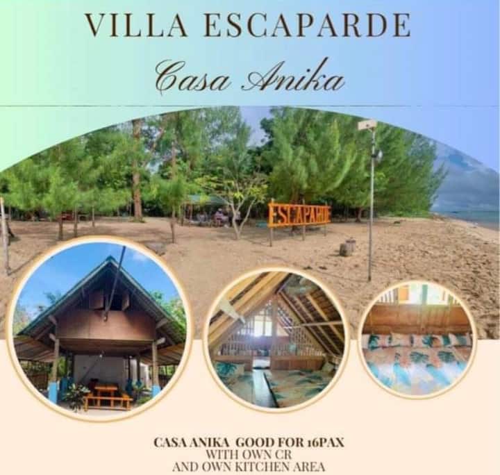 Beachfront Cabin Casa Anika For 16pax - Mauban