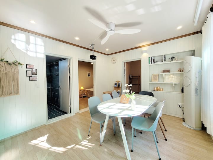 Patiostay/동대구역/1층단독숙소/최대10명/주차/가족친구출장/짐보관/조용 - Daegu