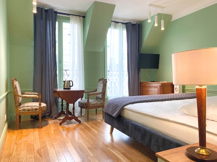 505-balcony Suite In Central Paris, Louvre-marais - Paris