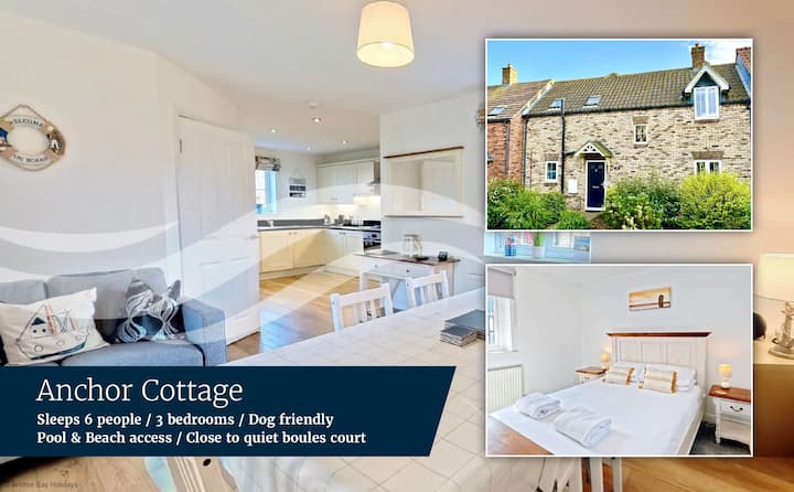 Anchor Cottage - Pool And Beach Access - Filey