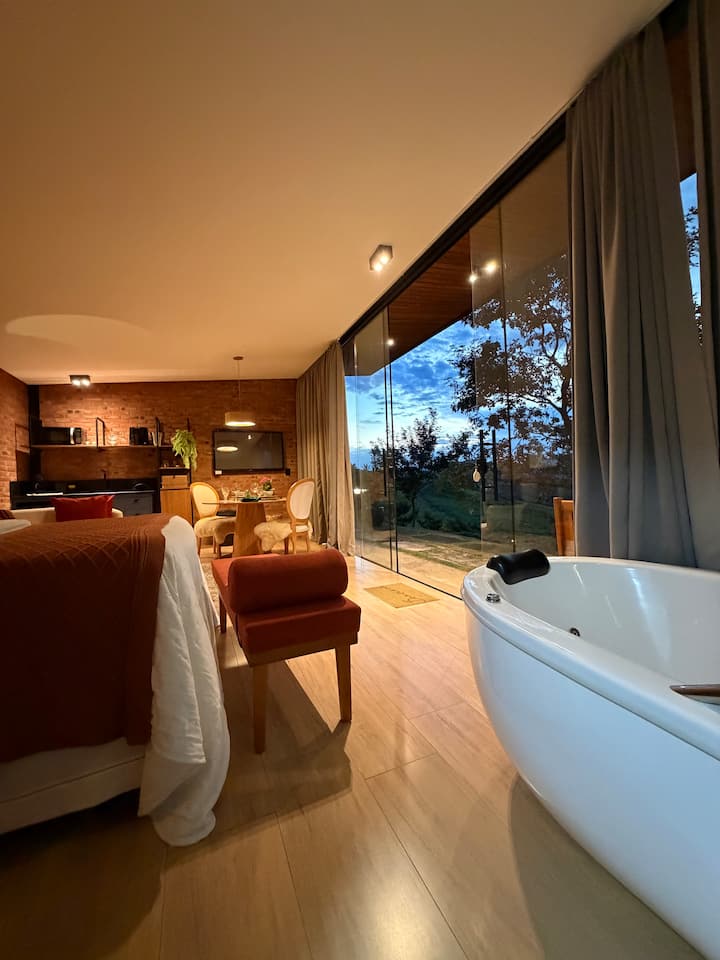 Chalé Villa Verde Ii No Alto Da Montanha - Socorro
