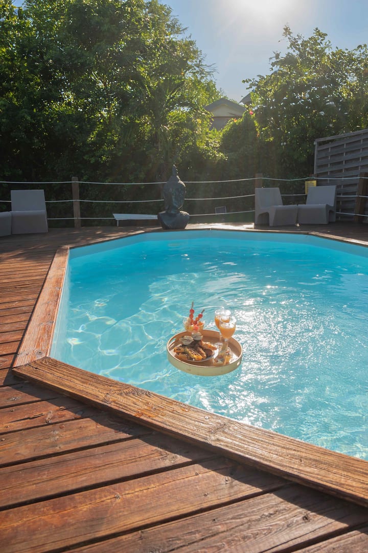 Villa Exotique Avec Piscine - Martinique
