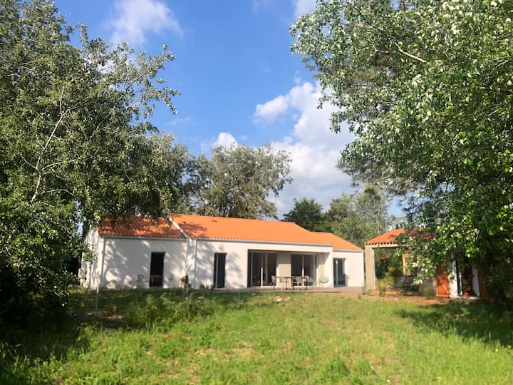 2 Suites Terrasse Jacuzzi Entre Plage Et Marais - Brem-sur-Mer