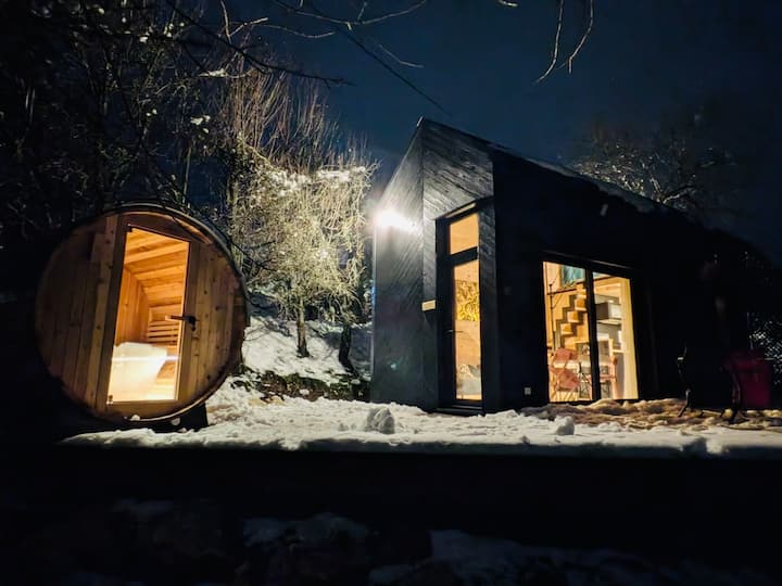 Le "Ti’nid" Sauna Privé
Petit Chalet De Charme - Isère