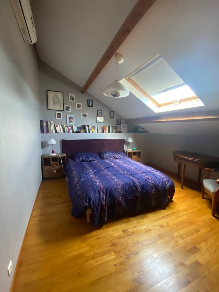 Chambre Mansardée Au Calme - Aubière