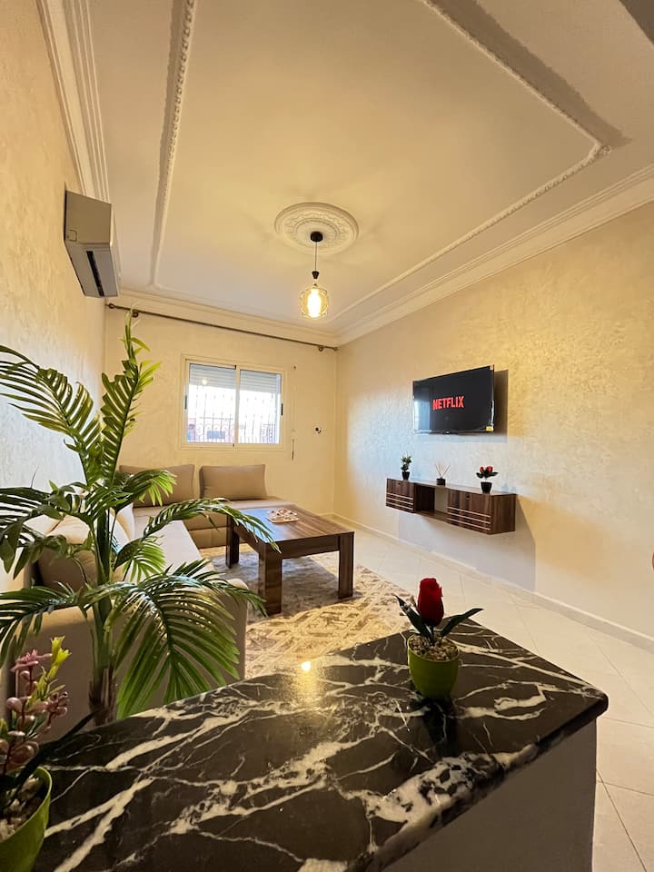 Cozy Apartment Near Airport - モロッコ