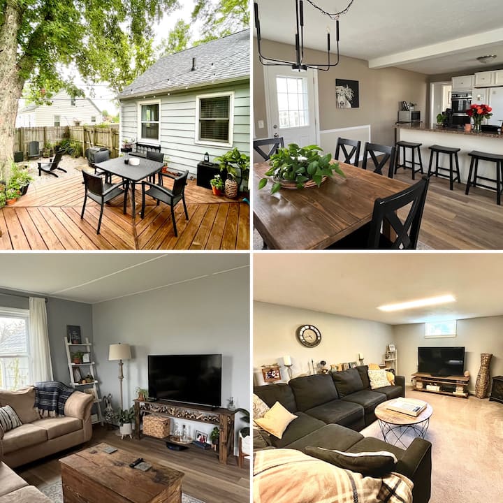 Home Game Getaway-1 Mile To Nd-flexible Check-in - South Bend, IN