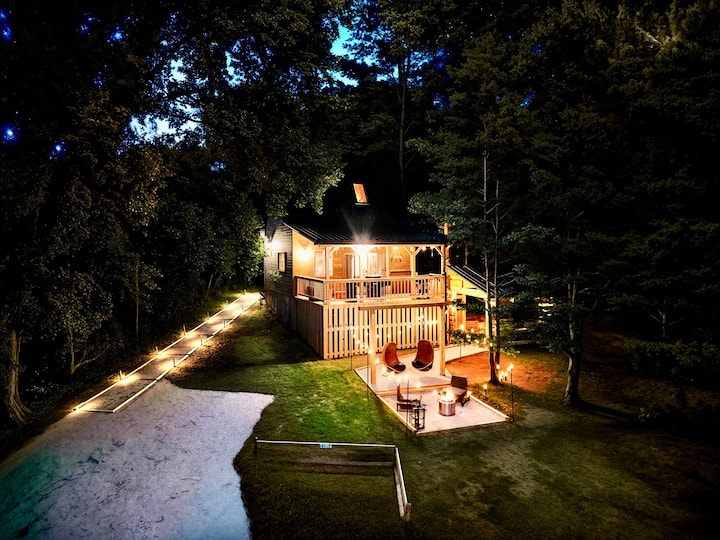 3 Tiny Cabins - Hot Tub|fire Pit|patio Heater - Logan, OH