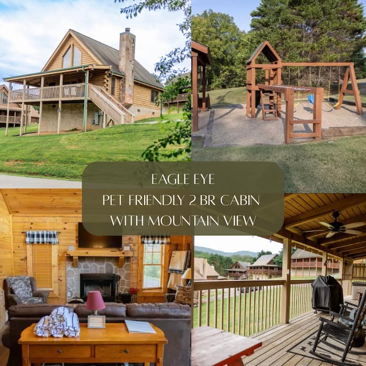 Pet Friendly Cabin W/ View! Hot Tub & Playground! - Sevierville