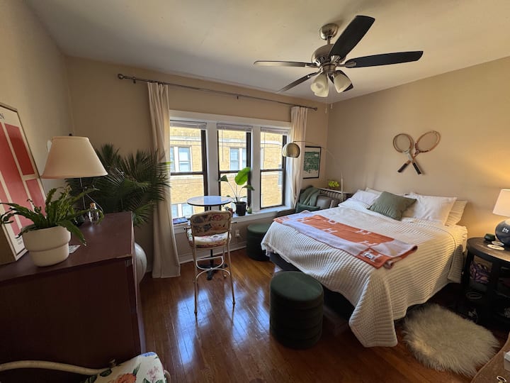 Tranquil Apartment By Beach, Transit, Nightlife - Evanston