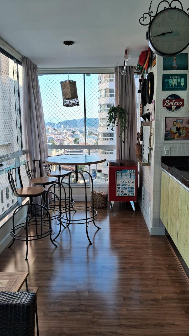 Apto 2 Suítes 2 Vagas Churrasqueira Completo - Balneário Camboriú