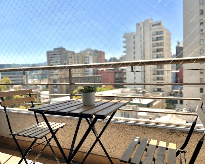 Cómodo A Pasos Metro, Cercano Costanera Center Ac - Providencia