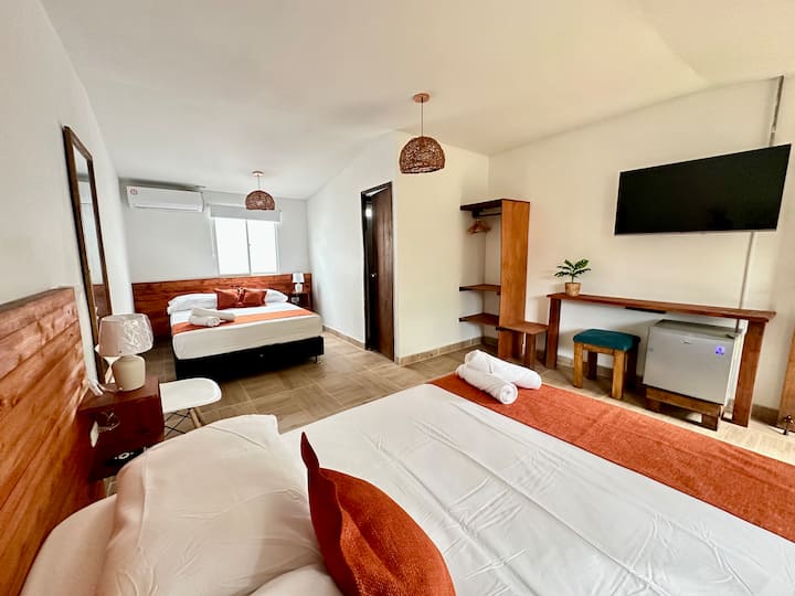 Habitación Vista Desayuno / Piscina / Jacuzzi - San Andrés