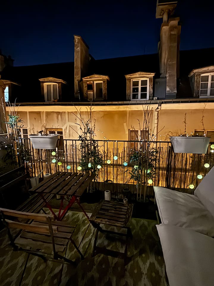 Appartement Avec Terrasse Privée - Le Marais