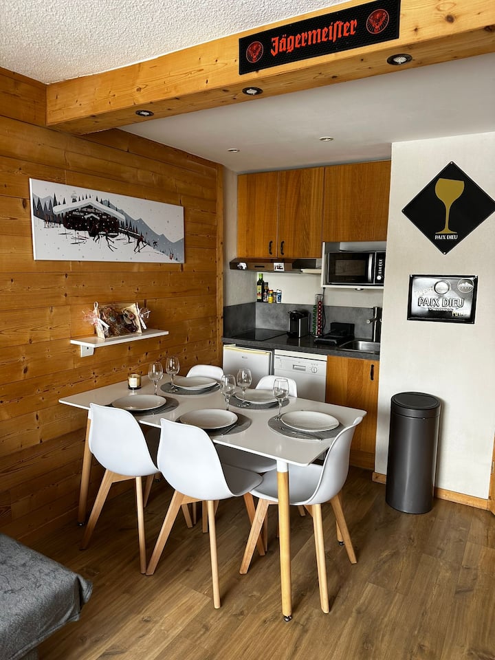 Appartement Skis Aux Pieds, Idéal Famille - Frankreich