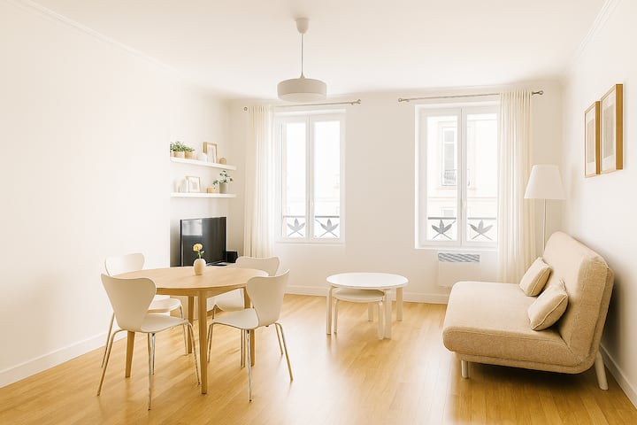 Appart Cozy & Moderne 2p: Hyper-centre (20m Paris) - Saint-Germain-en-Laye