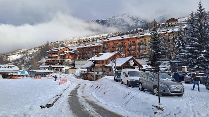T2, Vars* Piscine Chauffée, Pied Des Pistes. - Vars
