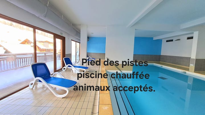 T3 Piscine Chauffée, Pied Des Pistes, Hammam - Risoul