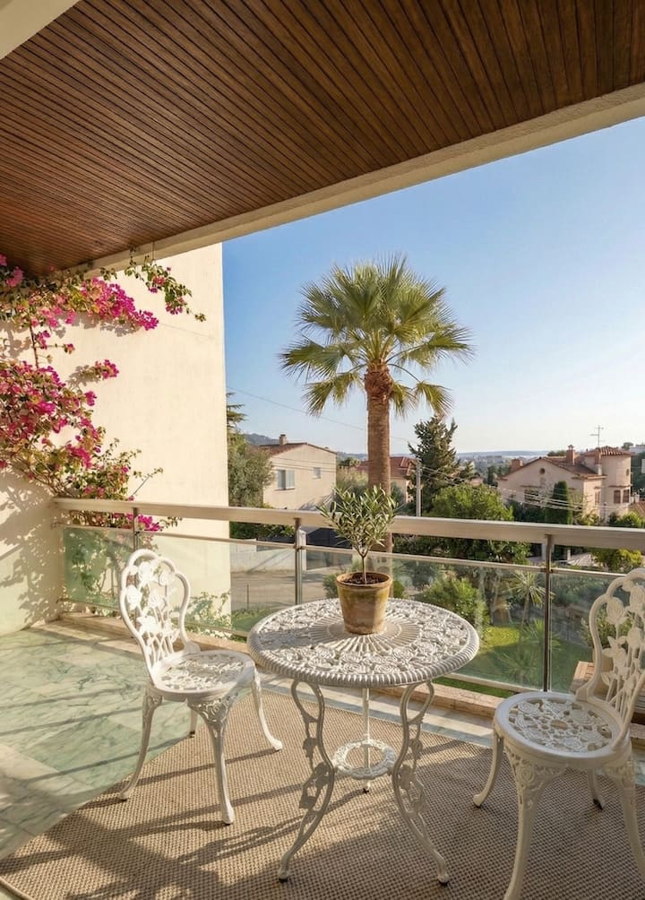 Studio Vue Mer Avec Parking Limite Cannes - Le Cannet