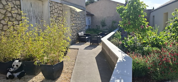 Aux Lavandes - Maison 4personnes Terrasse Tvfull4k - Châtellerault