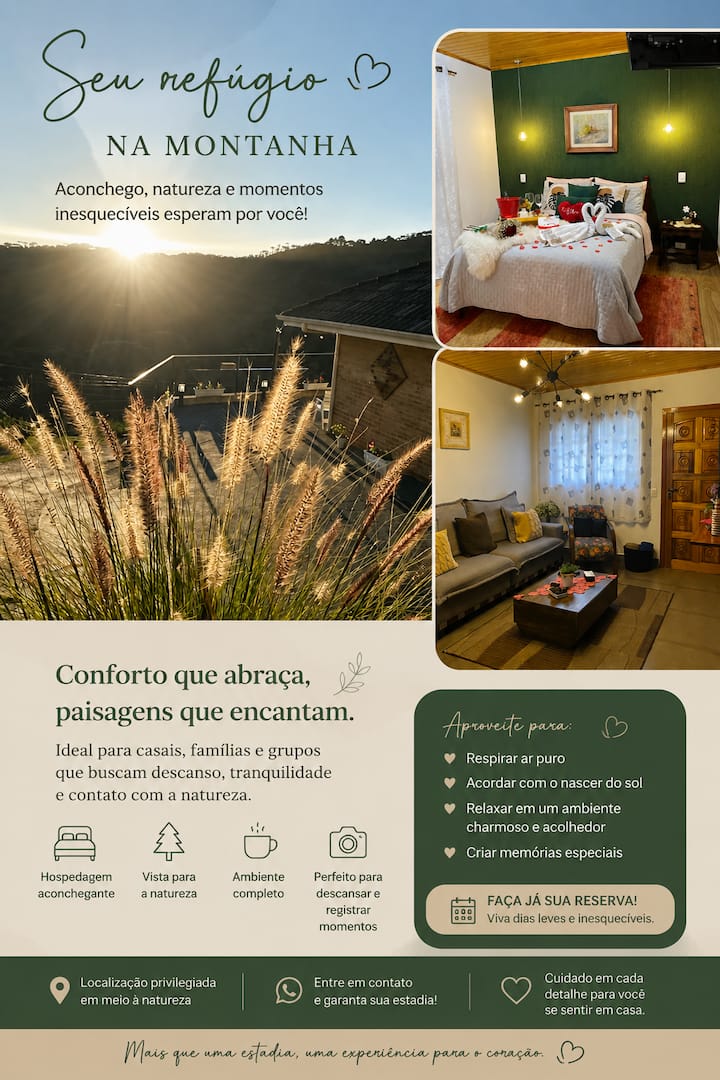 Casa Aconchegante Na Montanha - Campos do Jordão