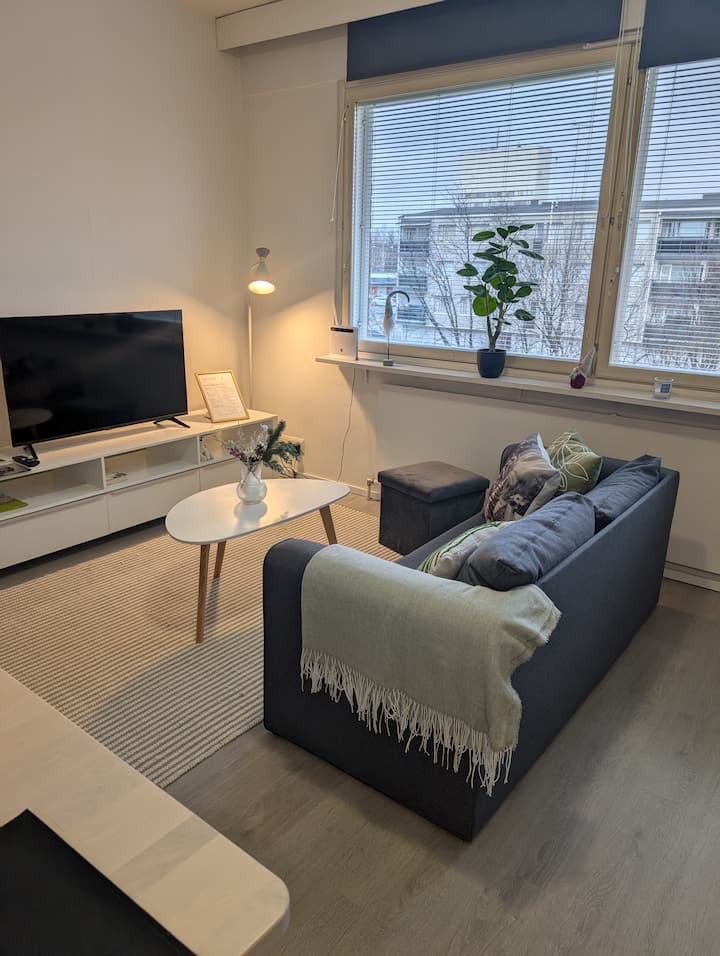 Viihtyisä Yksiö Kemin Sydämessä - Kemi