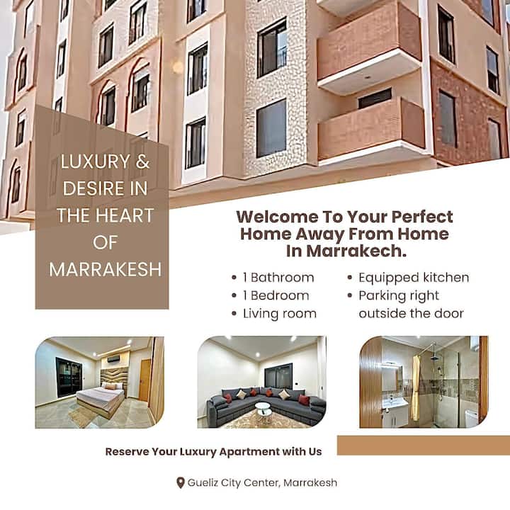 Appartement Urbain éLégant Au Cœur De Marrakech - Marrakesh