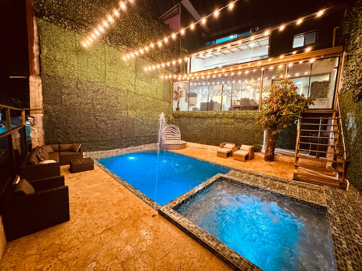 Manoir à L'intérieur Du Parc Lleras El Poblado 9bd - Medellín