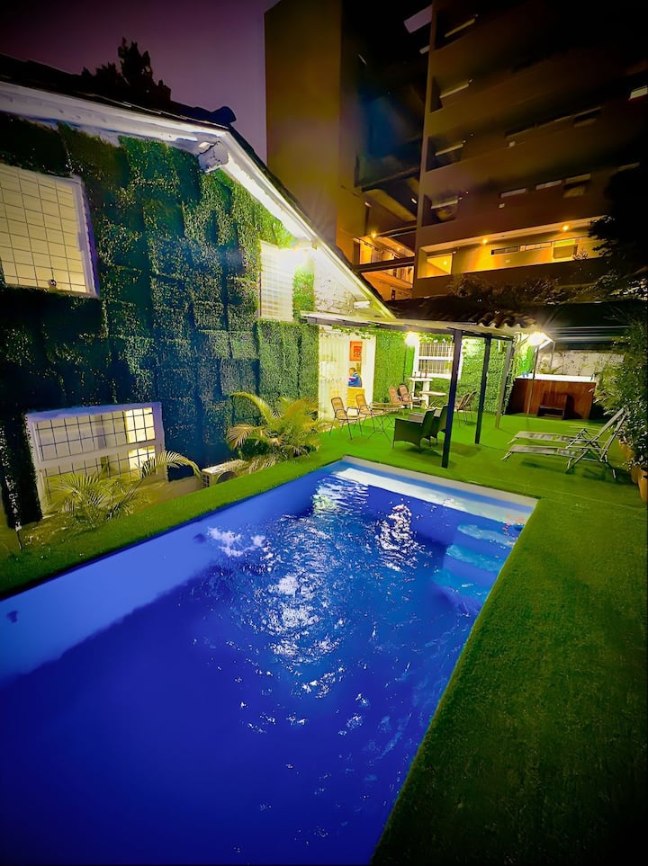 Villa Lleras Park Poblado Piscine Chauffée Jacuzzi - Medellín