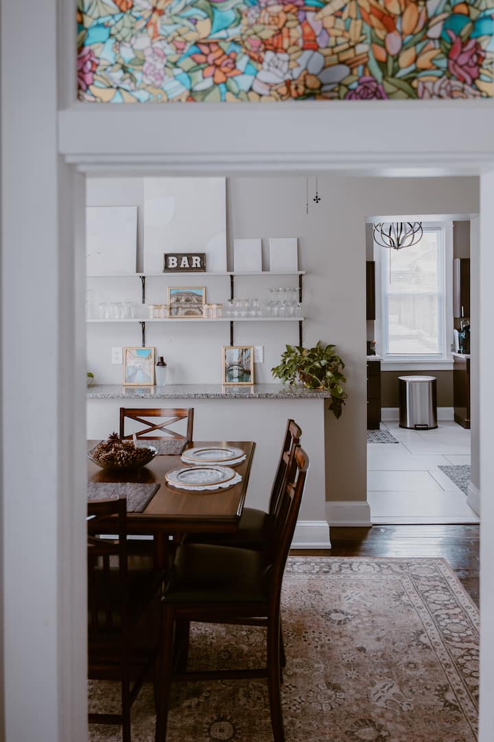 The Big Blue House— Historic St. Anne's Hill - Dayton, OH