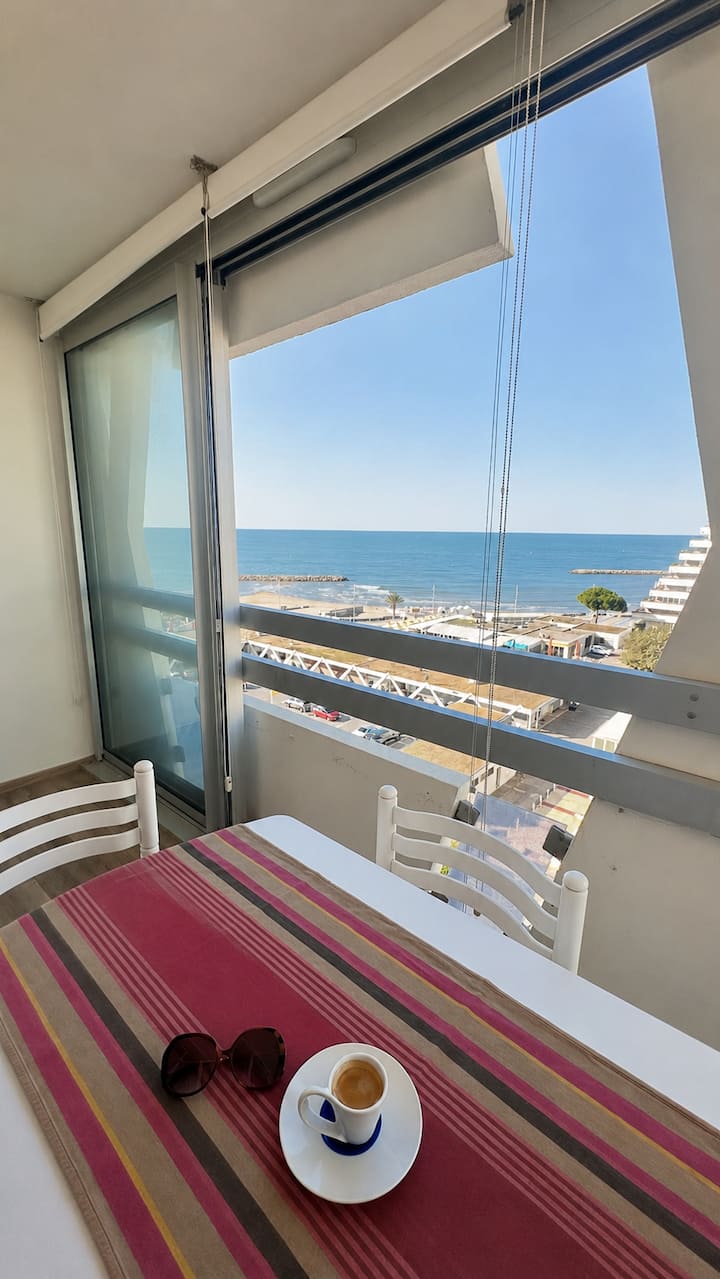 Le Clair Horizon-vue Mer-clim-wifi-garage - La Grande-Motte