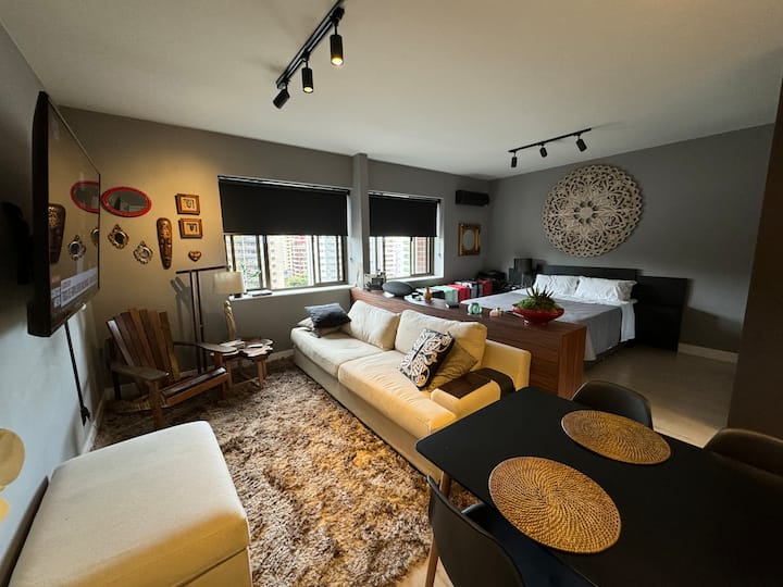 Apto 705 Prinz 2pax Otto Boehm Estac Piscina Acad - Joinville