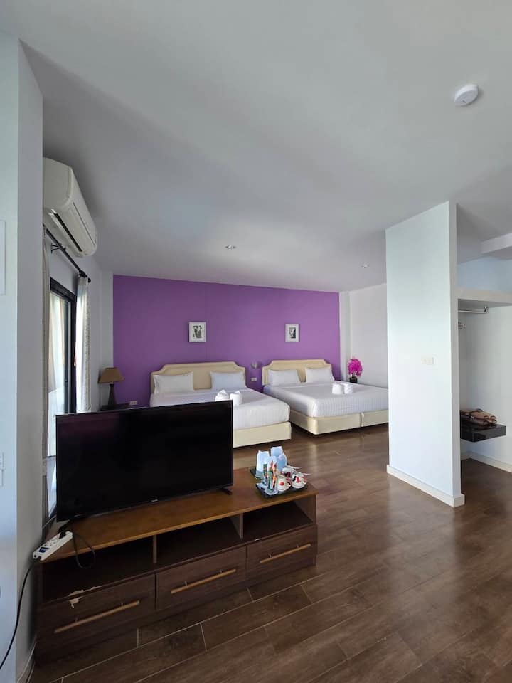 Pimsiri Princess, Large Room For 4 Guests. - Mueang Nakhon Phanom District