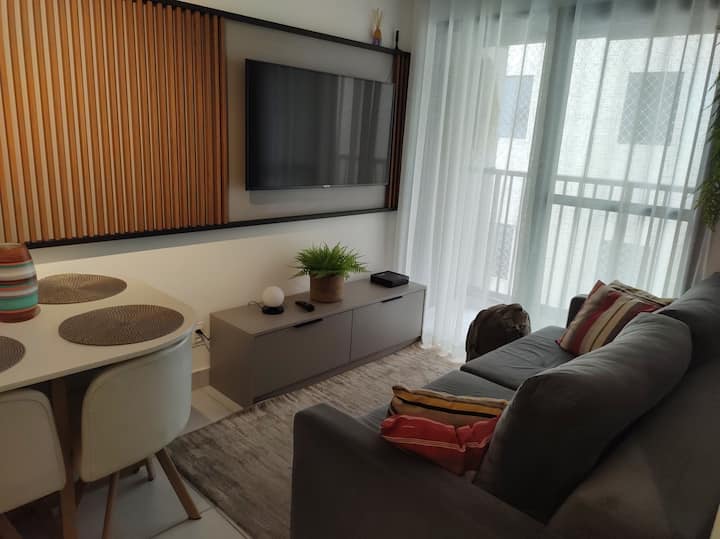 Apto Com 2 Dorm. Confortável. Próx A Tudo. - São Paulo