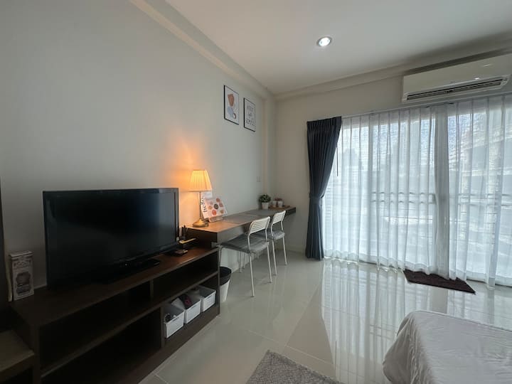 Cozy Room Near Bts- Iconsiam B411 - 방콕