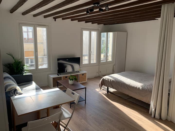 Charmant Petit Studio Calme Et Lumineux - Porte de Saint-Ouen
