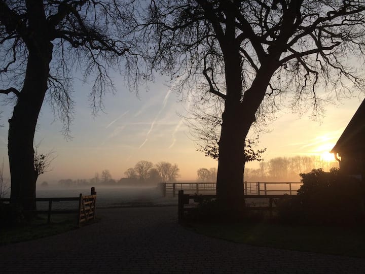 Landhaus Ferienwohnung Reiten/wellness/hunde - Mettingen