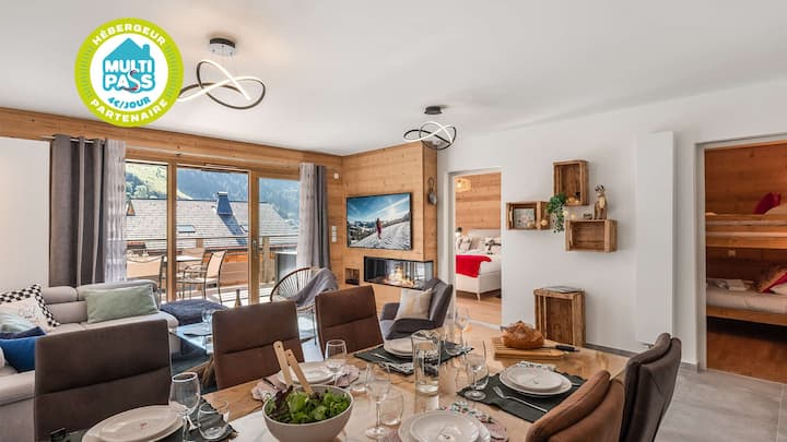 Situé à Petit Chatel, Au Calme, Avec Belle Vue - Châtel