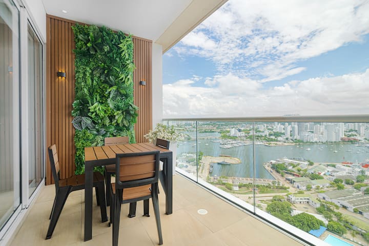 Luxury Apt,waterfront ,Wifi,pool At Cartagena H2 - Cartagena