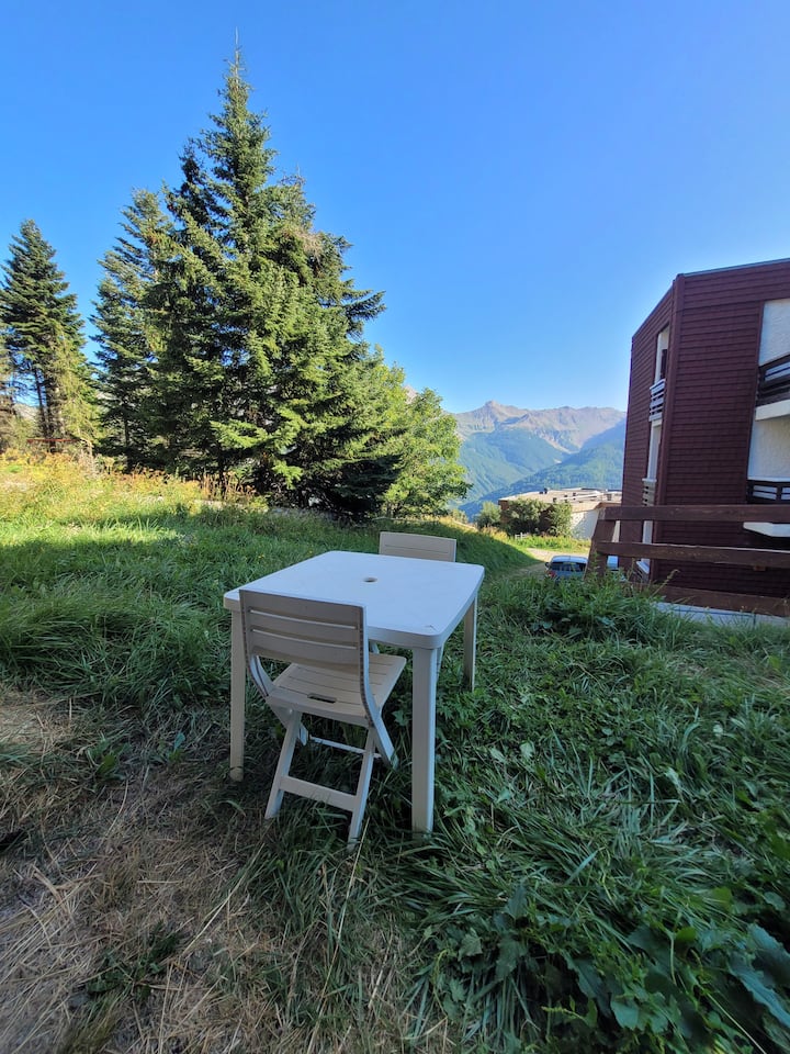 Appt 1 Chambre Séparée + Ext - Orcières