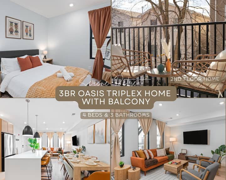 Modern 3br3ba Home|path Access-nyc+metlife Stadium - New York